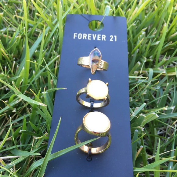 Forever 21 | Jewelry | Nwt Forever2 Sexy Cute Rings Pack Spring Summer ...